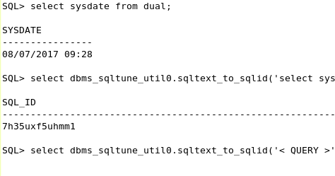 Sqltext_to_Sql id