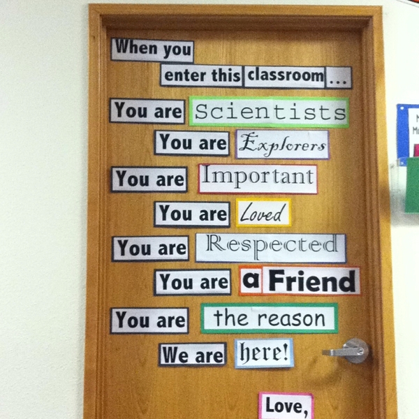 Inspirational Quotes For Classroom Doors. QuotesGram
