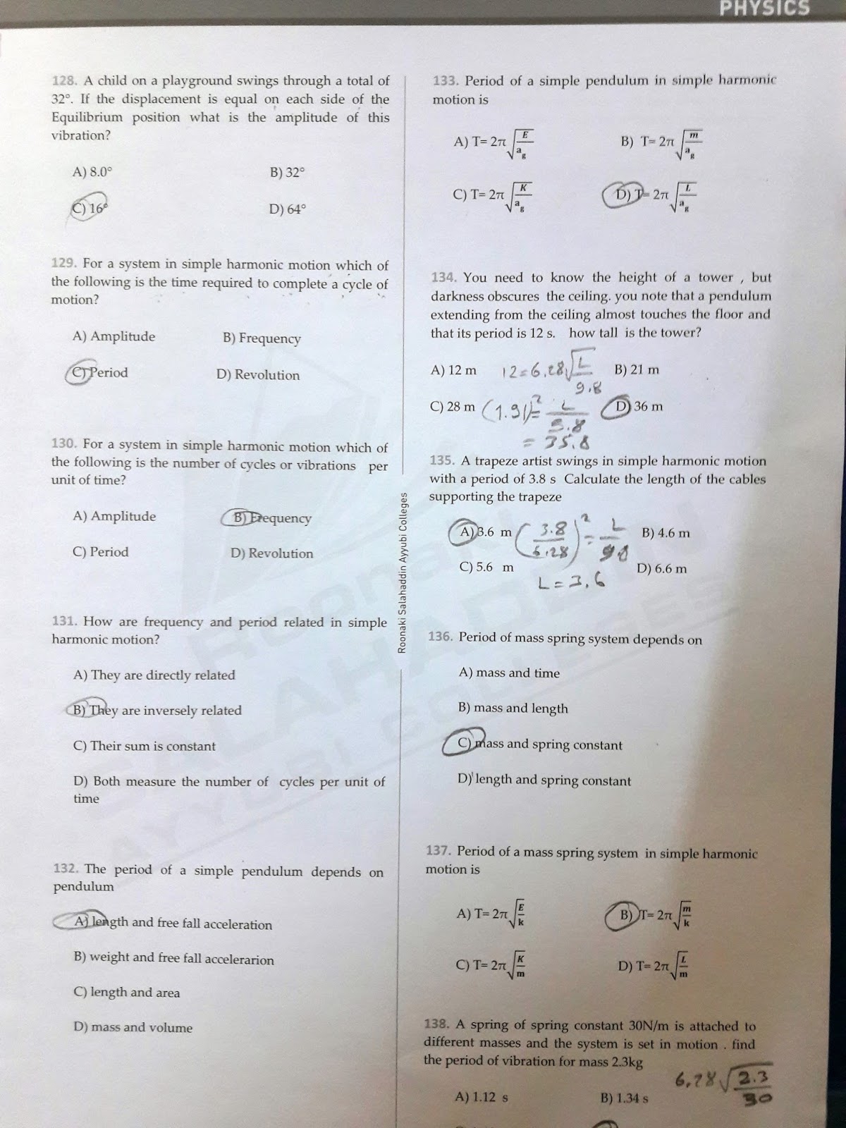 PHYSICS LECTURES: ZERO MISTAKE (3. CHAPTER)