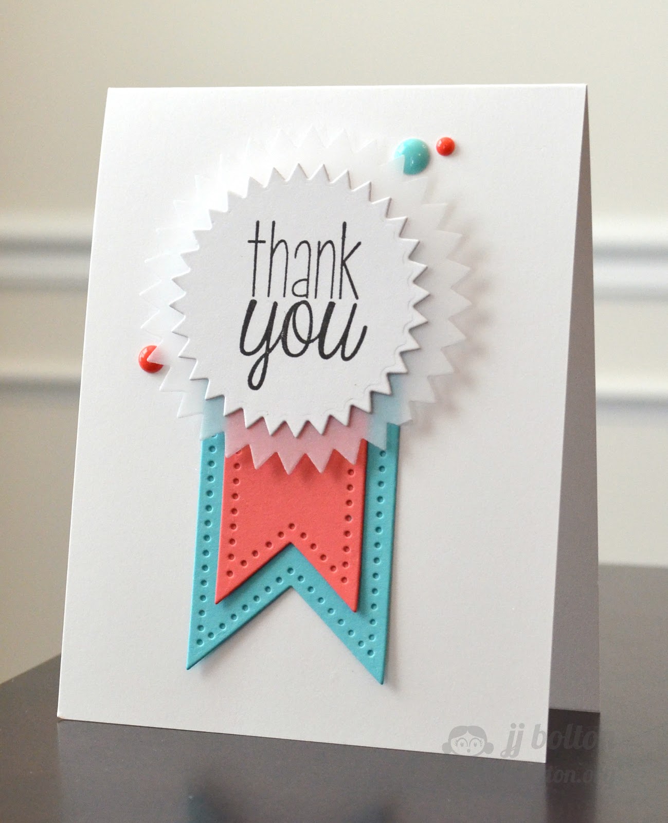 Jj Bolton handmade Cards Thank You Ribbon With Avery Elle Jj Bolton handmade Cards Thank You Ribbon With Avery Elle