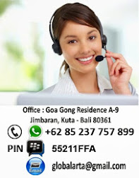 Peta Bali - Bali Global Tour