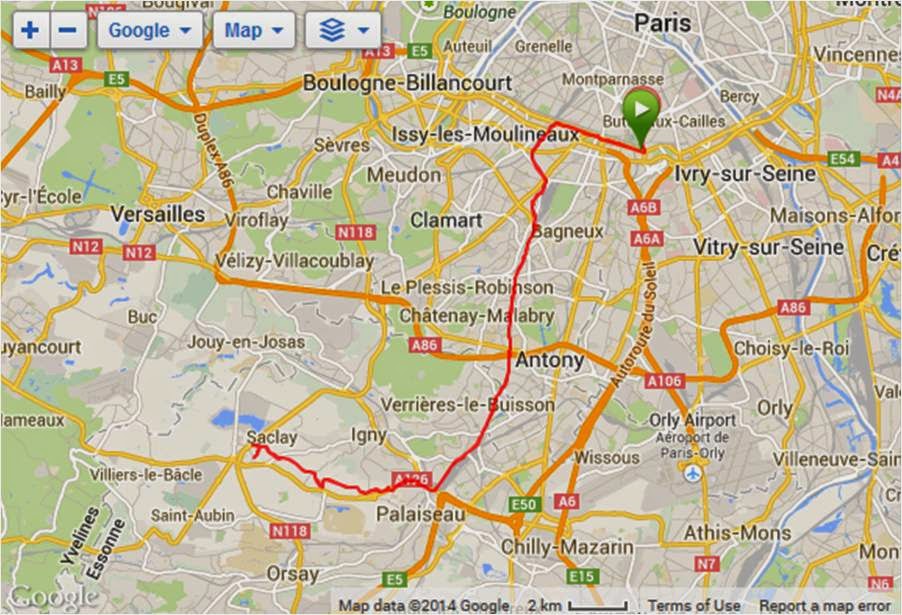 Running, my second job and passion...: Paris-Saclay-Paris: a quick and ...