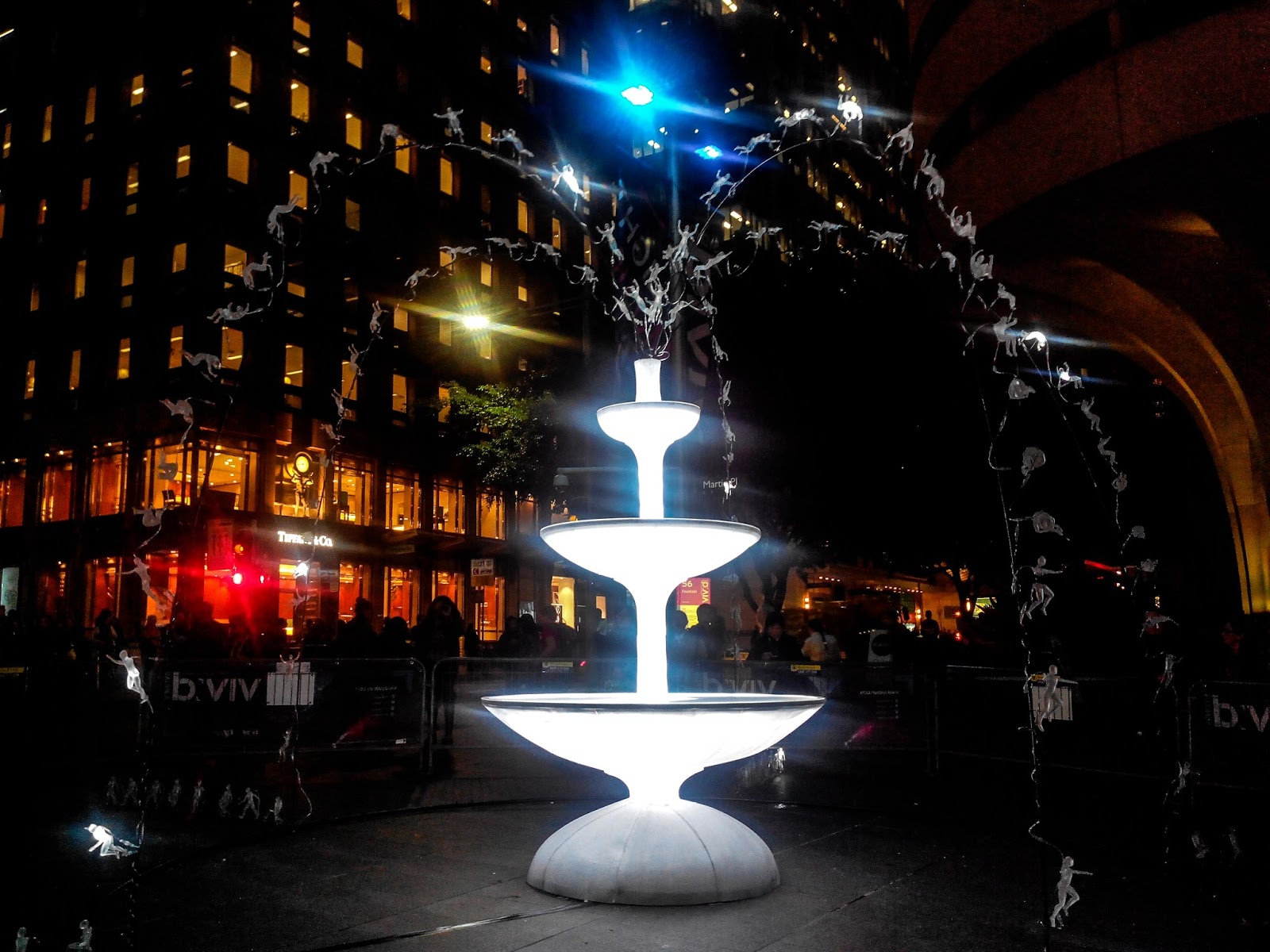 Vivid lights Sydney | Martin place | Australia