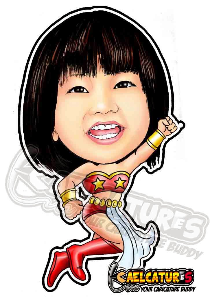 Kaelcatures: Darna Caricature For Kids
