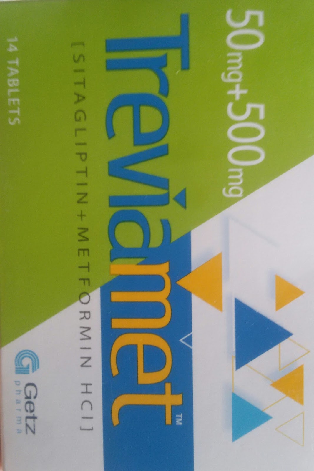 Medicine Guide: Treviamet Sitagliptin+ Metformin HCL tablets by Gets
