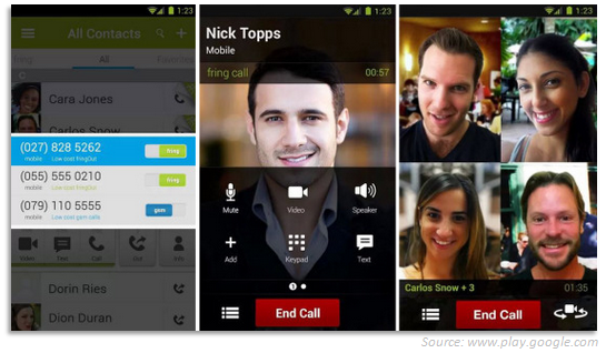 Mobile TechSpot: 5 Apps to Use for Video Calling Between iPhone and ...