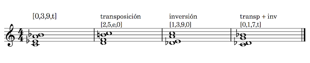 PITCH CLASS SET THEORY (III): FORMA PRIMARIA y MÁS OPERACIONES
