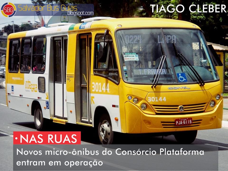 Entram em operação os novos micro-ônibus do Consórcio Plataforma