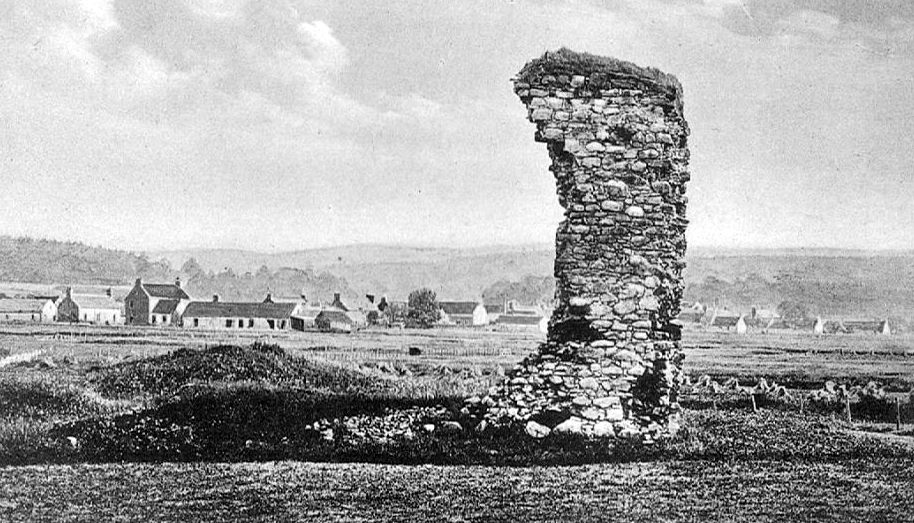 Tour Scotland: Old Photograph Tor Castle Scotland