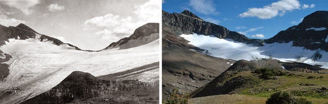These 9 Before And After Photos Of Melting Glaciers Tell A Shocking ...