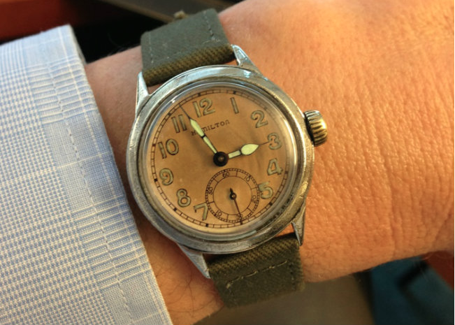 Vintage Hamilton Watch Restoration: Hamilton Military - USMC Korean War ...