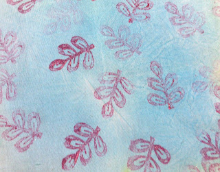 Quilted Escapes: How to make your own hand painted fabric!