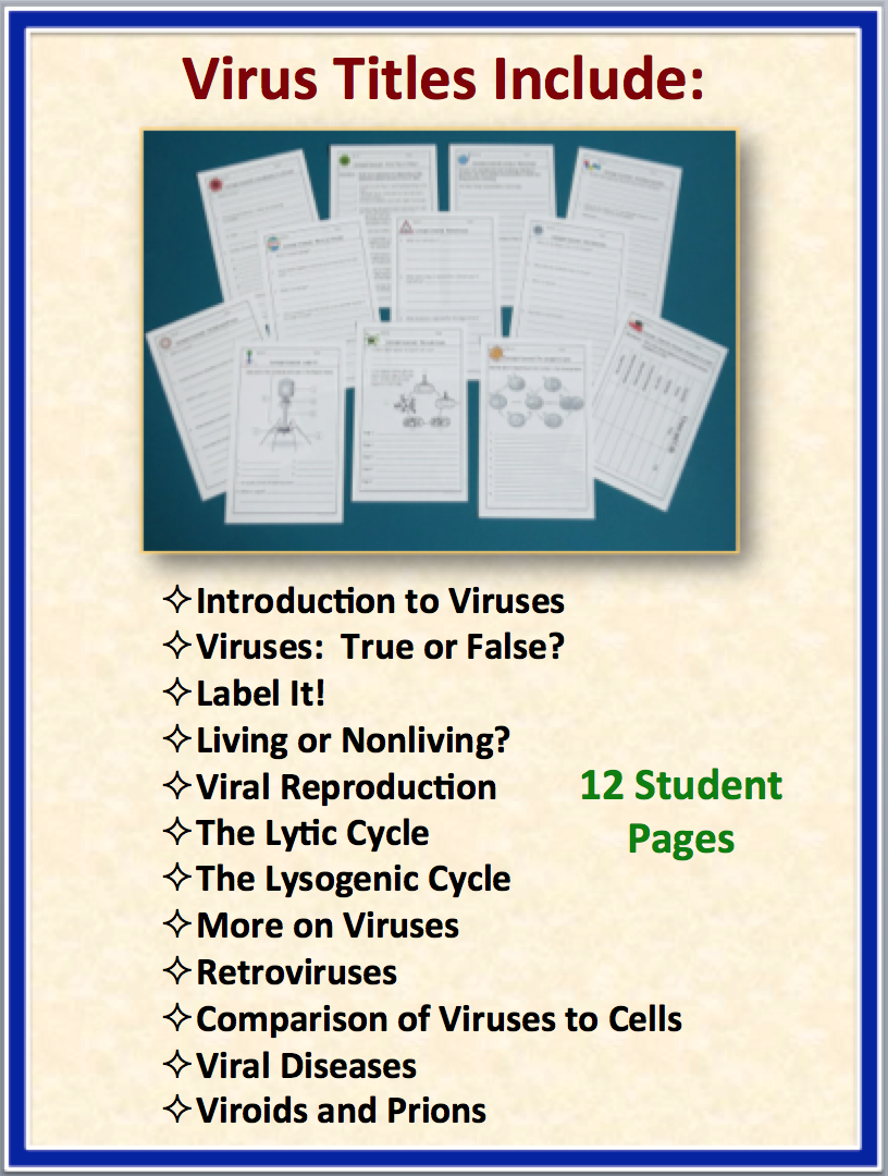 Amy Brown Science: Interactive Notebooks Make Teaching Viruses and ...