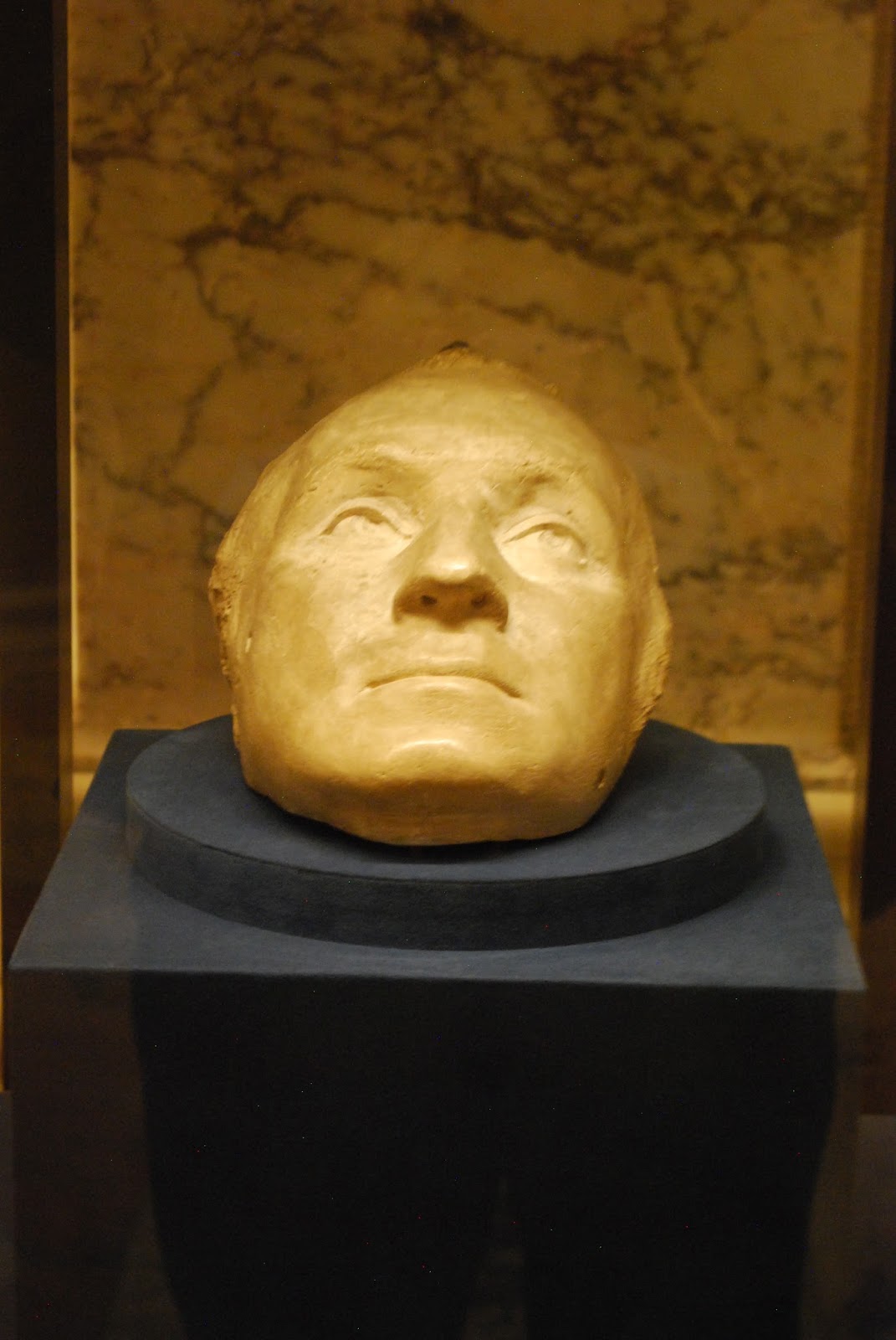 ARTS&FOOD®™: George Washington's Life Mask (cast) at the Morgan Library ...
