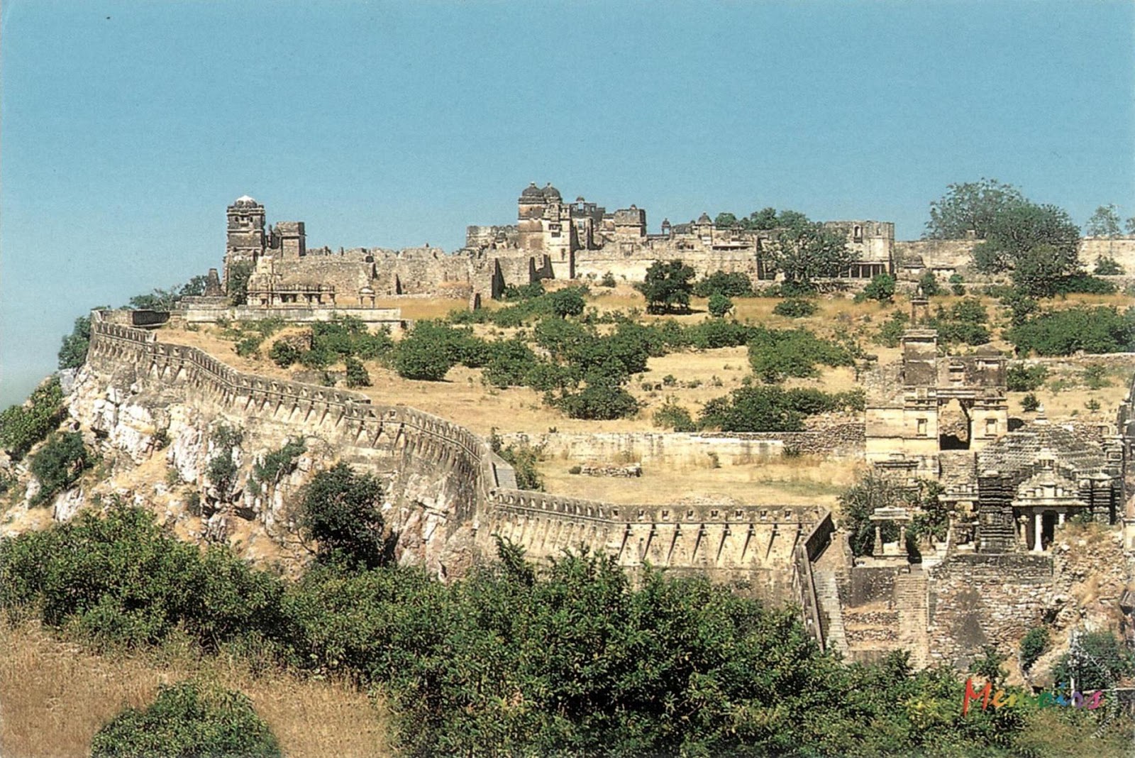 Postcards of UNESCO world heritage sites: 247 IN - Hill Forts of ...