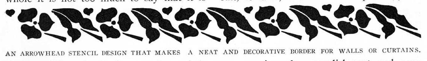 Laurelhurst Craftsman Bungalow: Craftsman Mag Stencil Designs