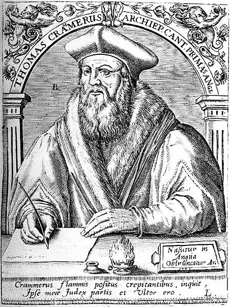 Historical men and women: Thomas Cranmer