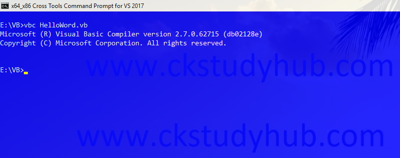 How to Show Hello Word! in VB.NET (Visual Basic)