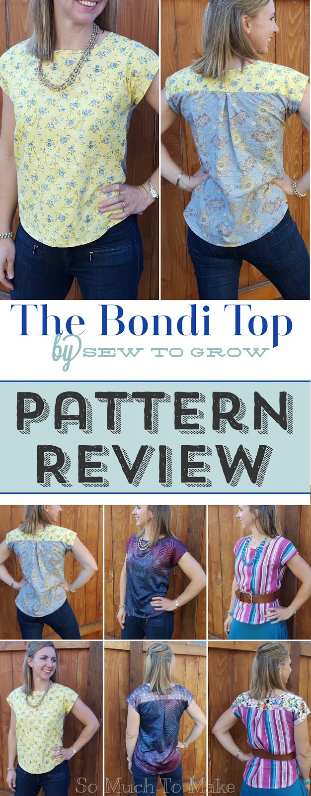 The Bondi Top Pattern Review | So Much To Make