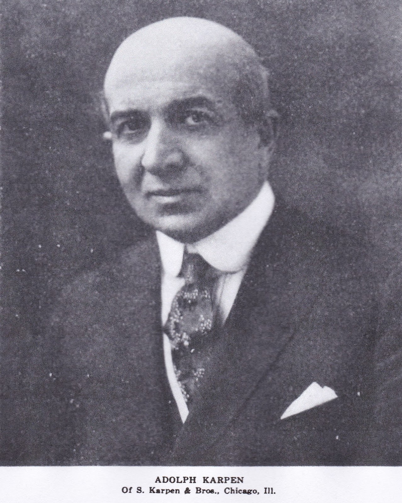 Under Every Tombstone: AN ASTUTE BUSINESSMAN - Adolph Karpen