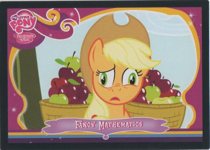 MLP Fancy Mathematics Trading Cards | MLP Merch