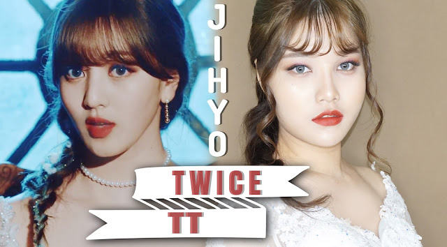 แต่งหน้าเกาหลี | Jihyo Twice - TT Makeup Tutorial | LAURENCIA - LAURENCIA