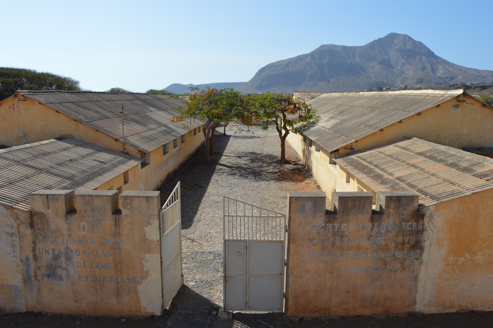 Como é árido o Tarrafal