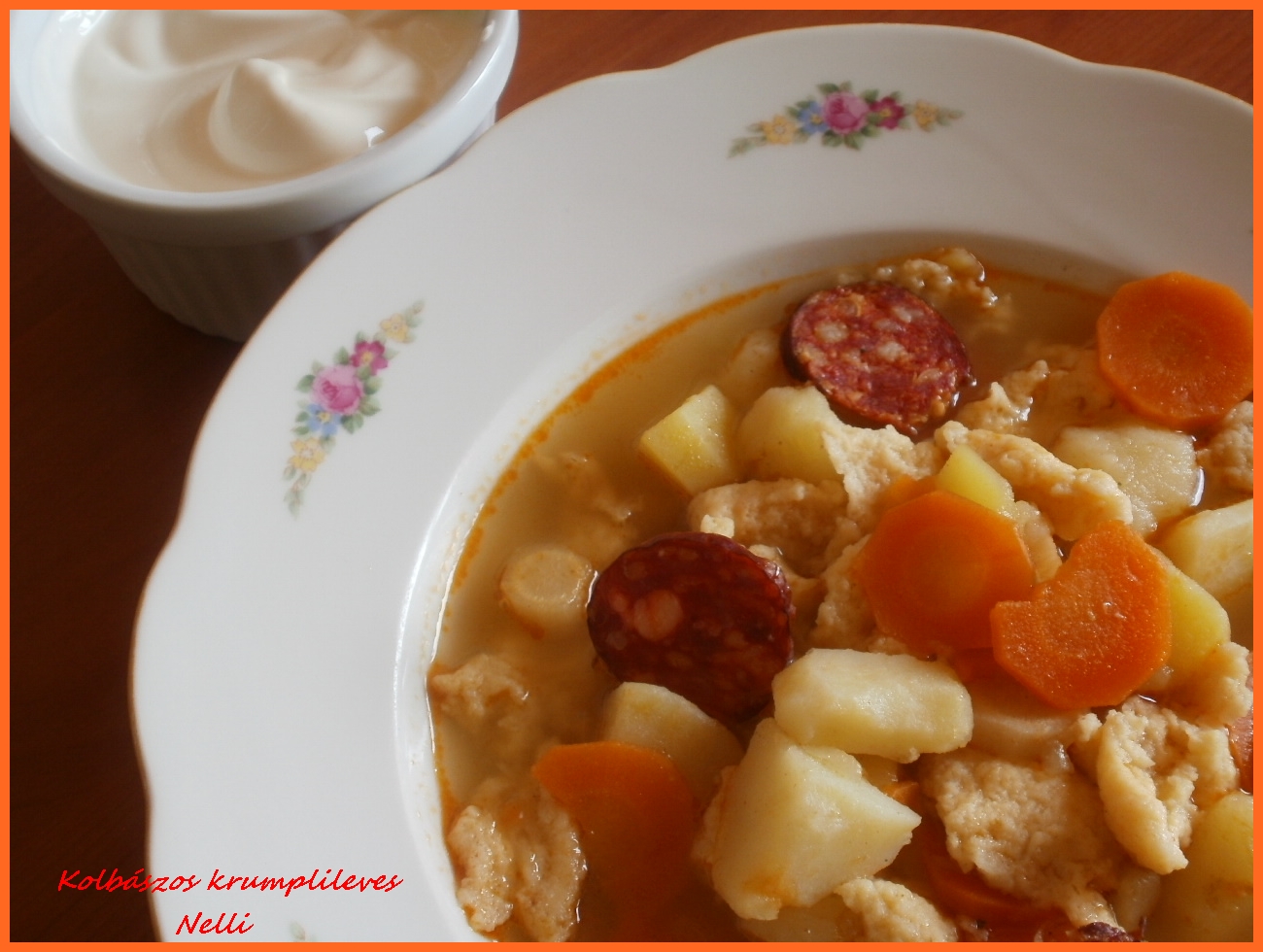 ÍZVARÁZS-LAT: Kolbászos krumplileves