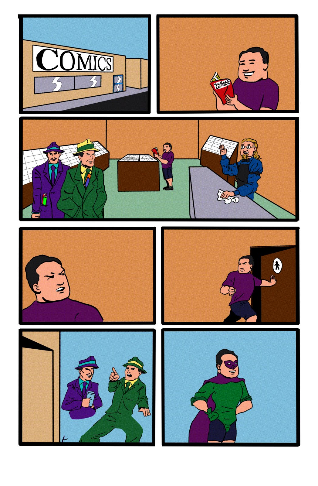 rusXsell: Old Fashioned Comic Filter in Photoshop Experimentation ...