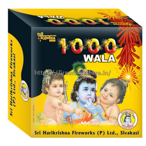 Buy FireCrackers Online: Sri Krishna 1000 Garlands Wala Firecrackers