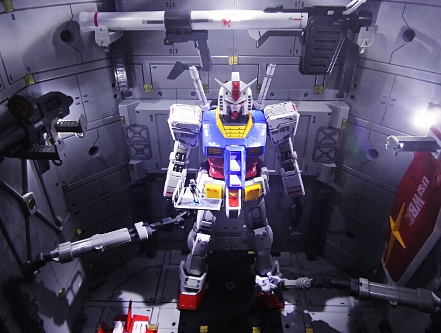 GUNDAM GUY: MG 1/100 RX-78-2 Gundam 3.0 - Diorama Build w/ LEDs