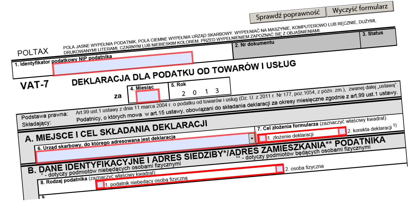 Bezpłatne Formularze Podatkowe