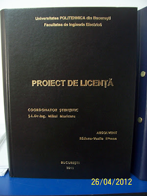 COPERTARE LICENTA, DISERTATIE