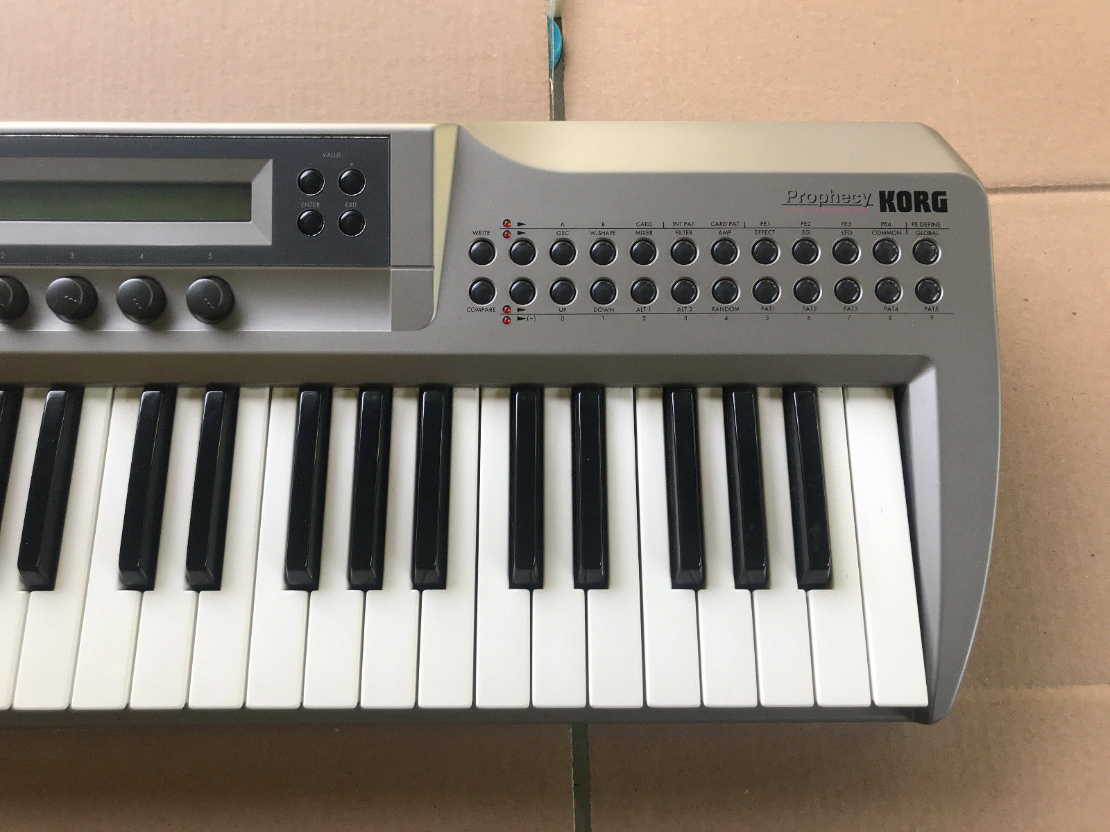 MATRIXSYNTH: Korg Prophecy Solo Synthesizer