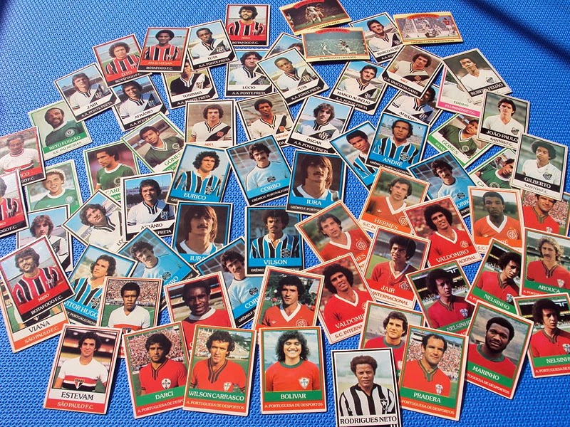 Décadas de 70 e 80 - Flashback: Futebol Cards