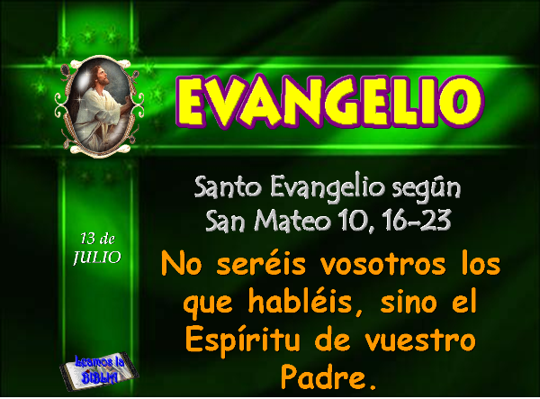 Lectio Divina: Lectio Divina : Viernes, 12 de Julio, 2013 : Evangelio ...