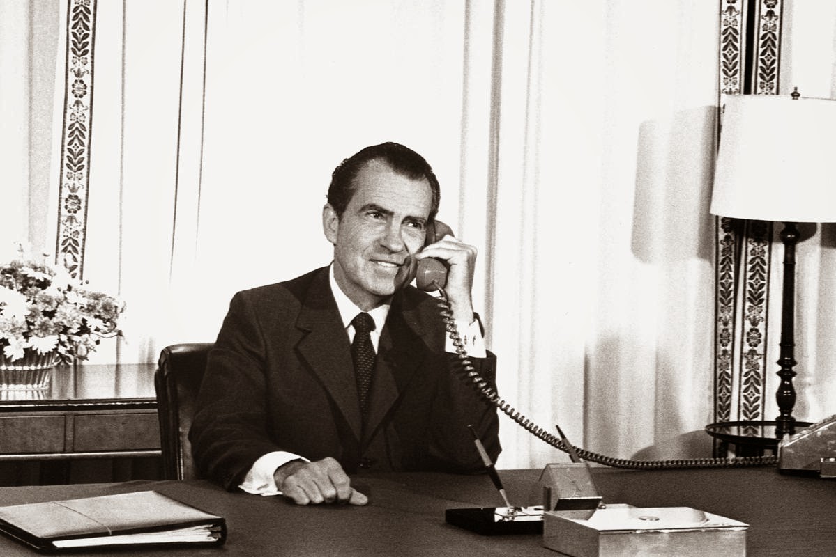 Old Photos of U.S Presidential Phone Calls ~ Vintage Everyday