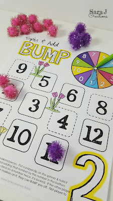 Classroom Freebies Too: Spring Addition Math Games