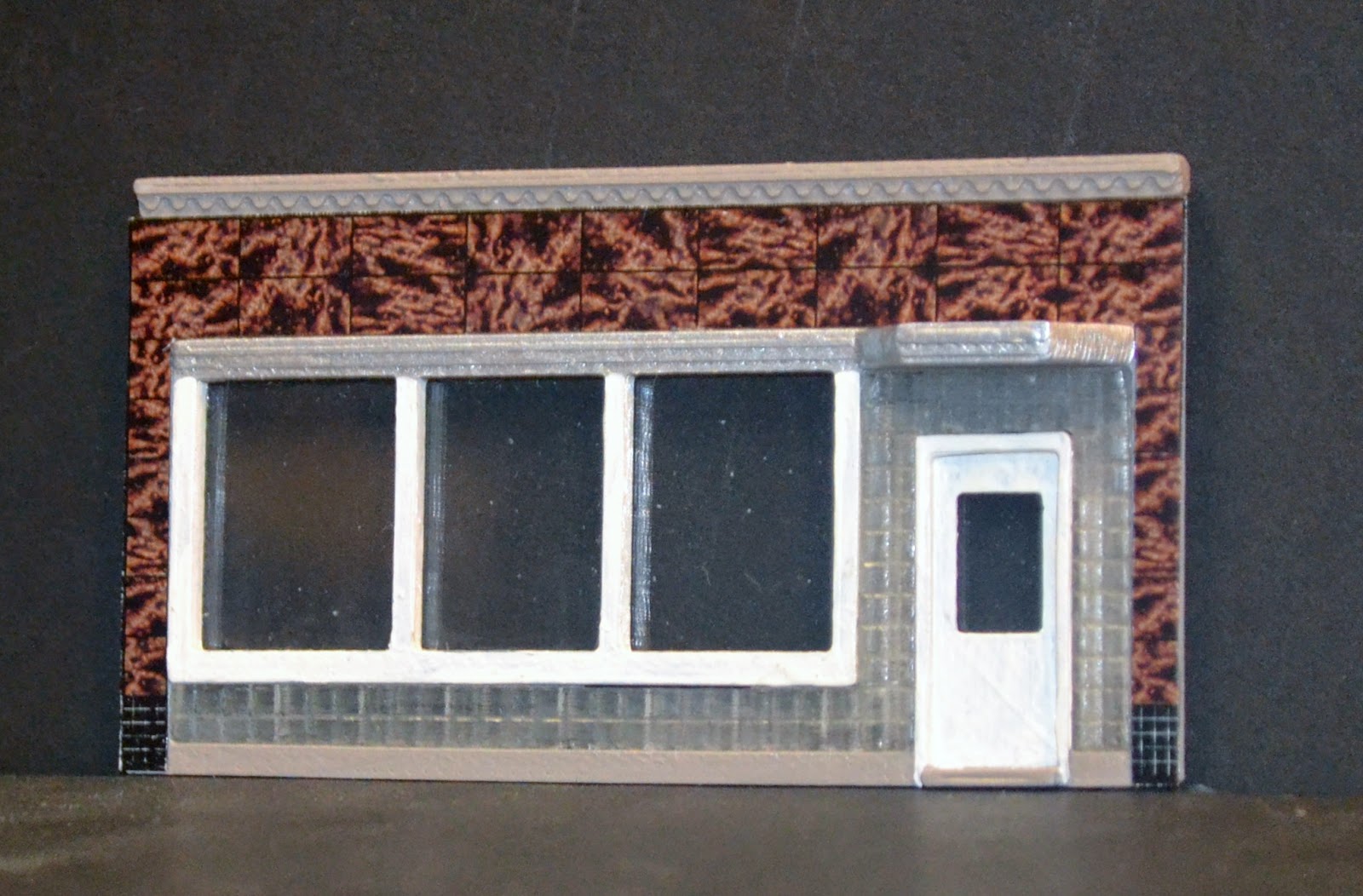 Nirvana Valley Model Railroad: Memphis store front, 3d printed glass ...