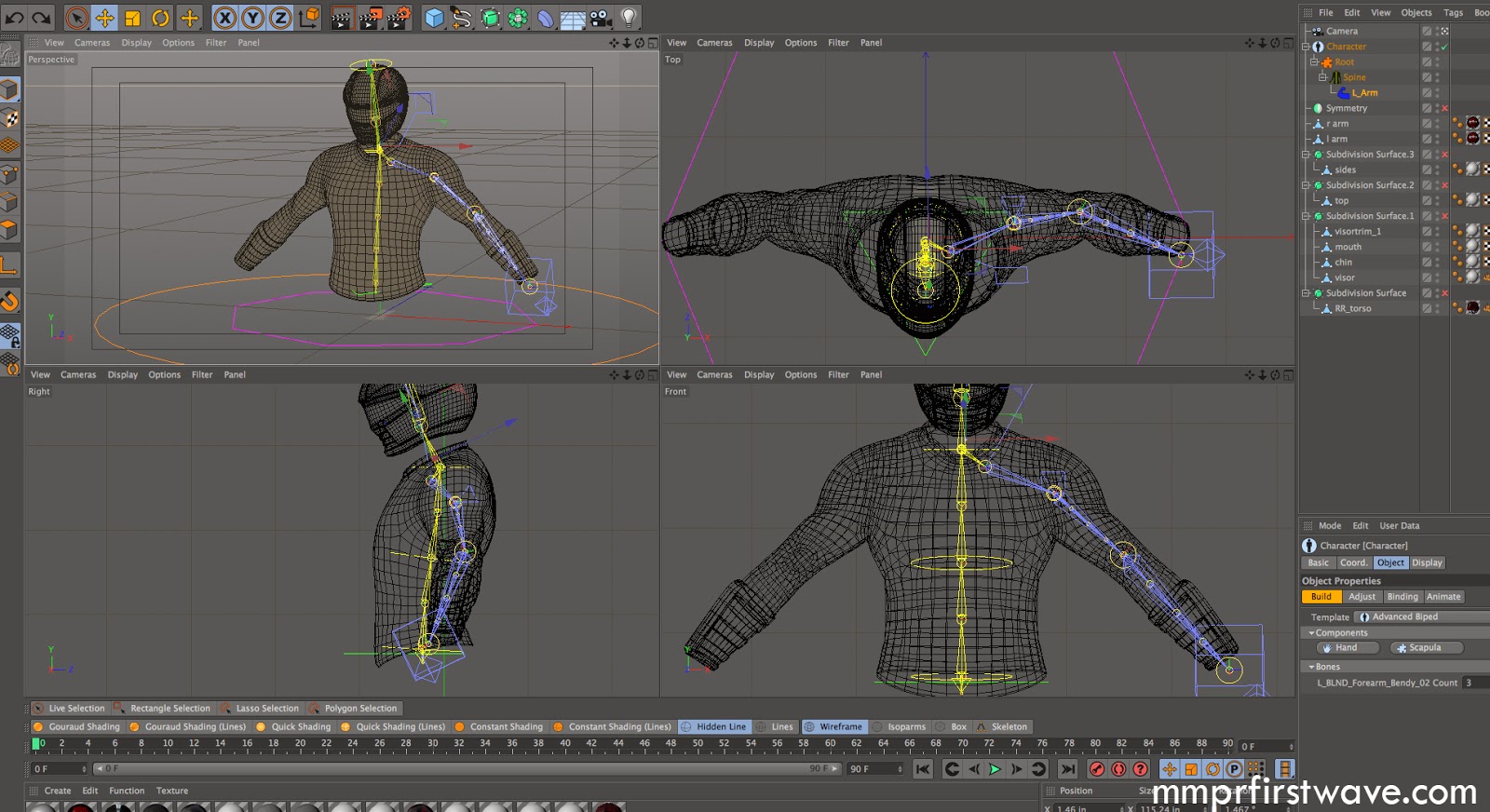 MMPR: First Wave: FINAL Red Ranger 3D Model Designs!
