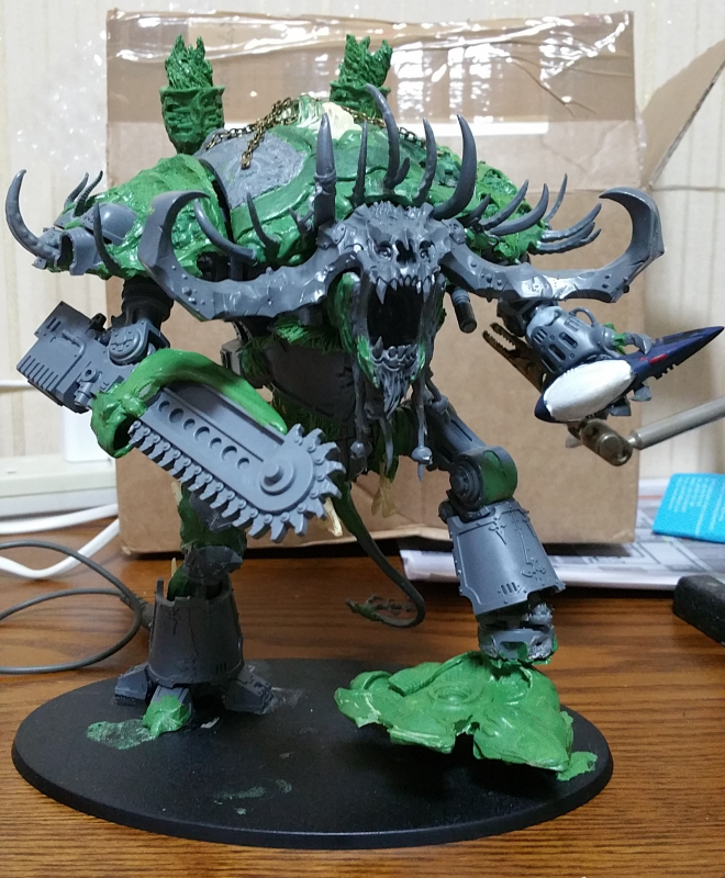 I need a shoulder.... To stick gory trophies on. Daemon Knight 10