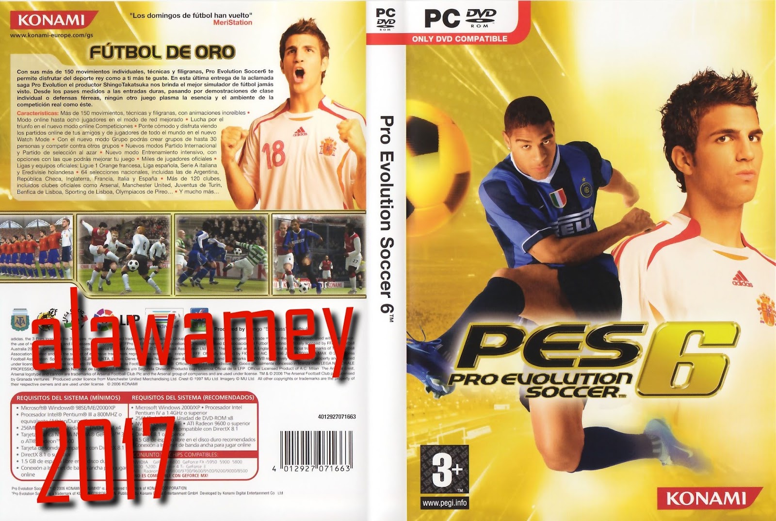 pes بيس: تحميل لعبة بيس 6 pes 2006 برابط واحد النسخه الاصليه