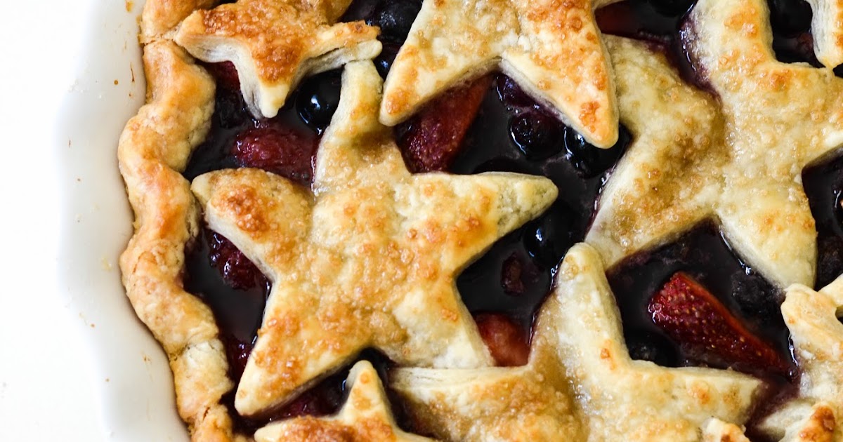 i heart baking!: red white and blue star pie for july fourth