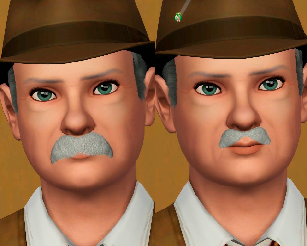 My Sims 3 Blog: Six manly mustaches. Western theme by necrodog