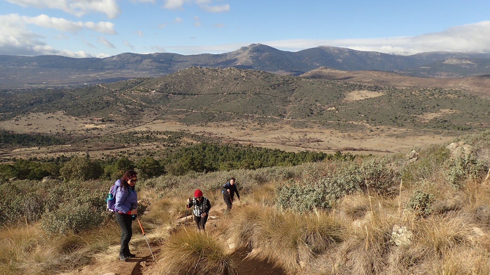 Wikiloc | Ruta Collado Mediano Cerro del Castillo y Ruinas Romanas de ...
