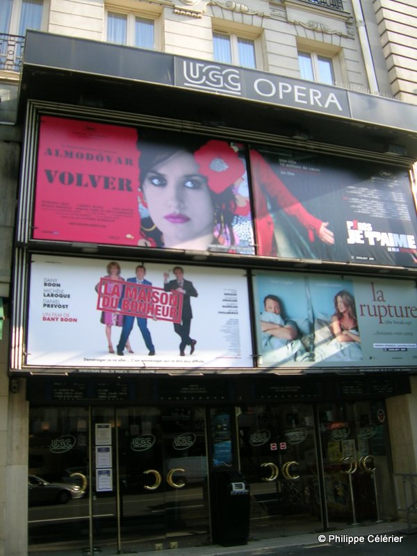 Ciné-Façades: UGC Opéra (Paris 9ème)