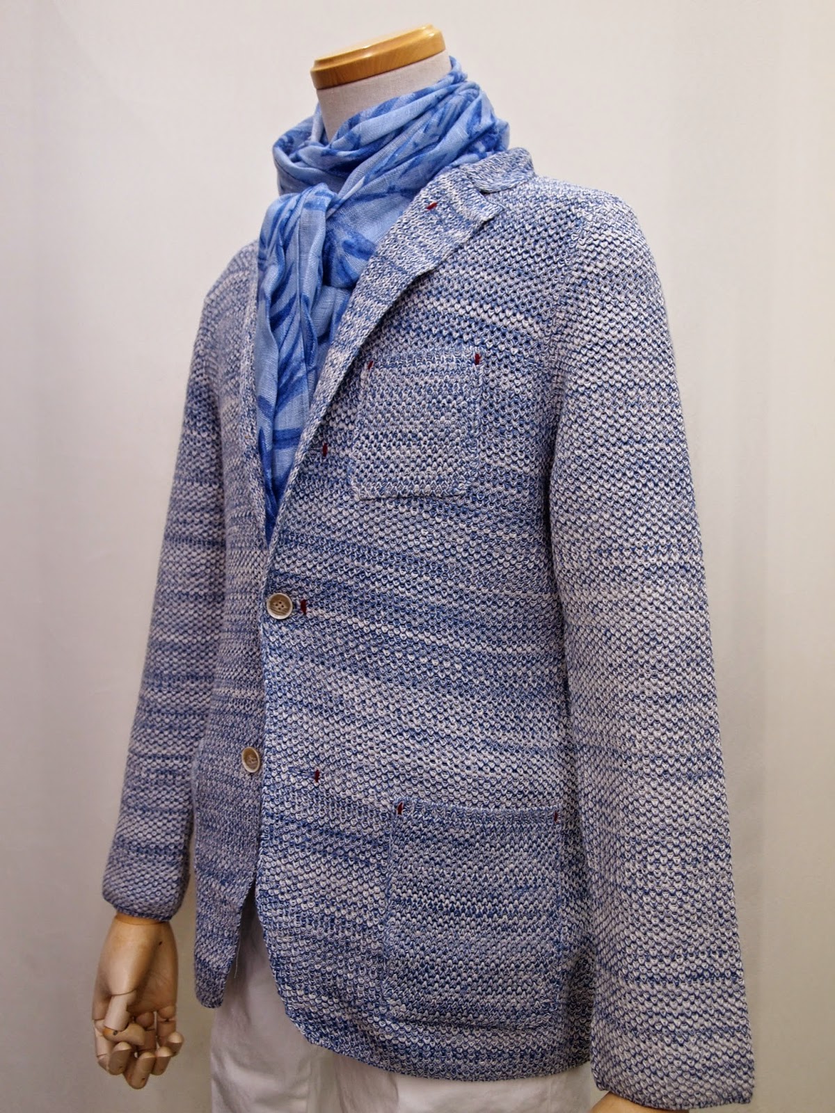 RING JACKET KNIT JACKET