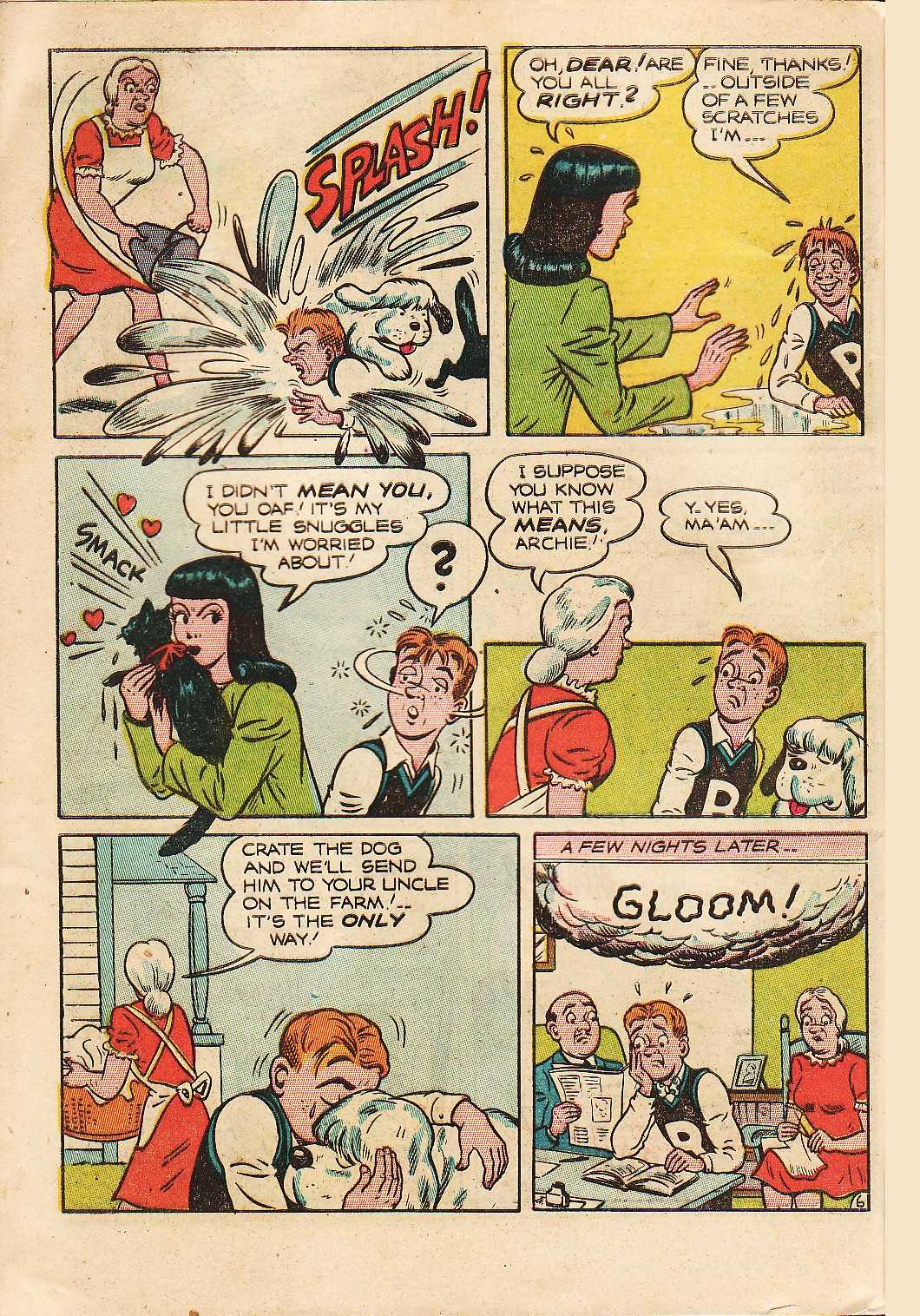 Four-Color Shadows: Archie-Bill Vigoda-1943