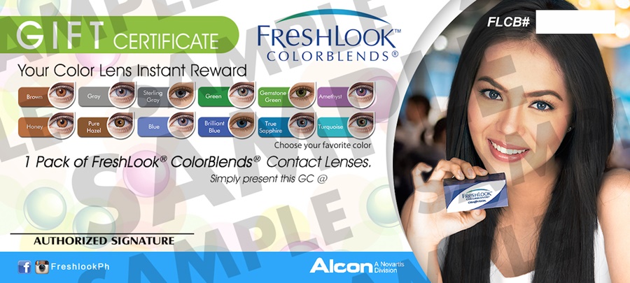 FreshLook and Air Optix Colors Holiday Promo! | Dear Kitty Kittie Kath ...