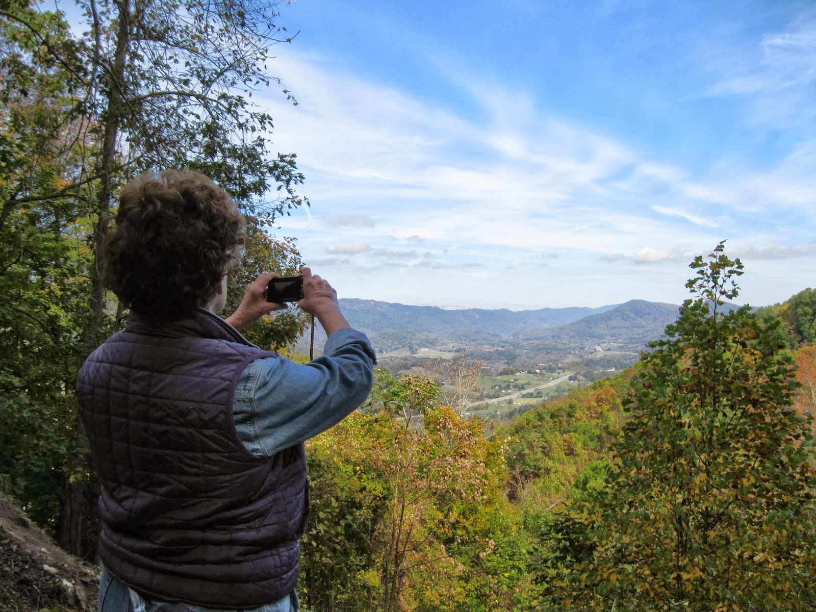 Lee County Virginia: Stop # 14: Lovelady Gap Overlook on Wallens Ridge